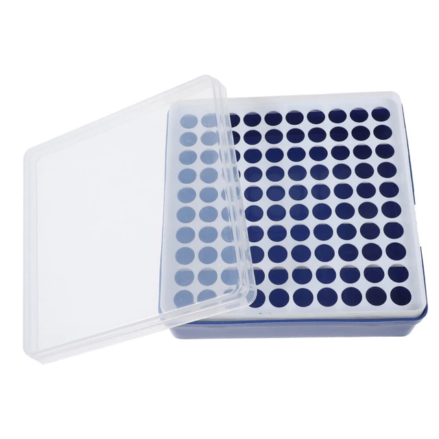 TEST TUBES BOX Testing Tubes Holder Centrifuge Tube Case Reusable Test ...