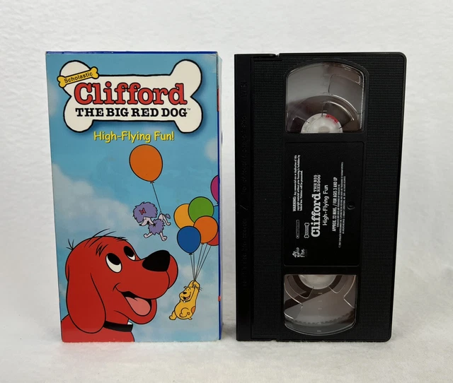 CLIFFORD THE BIG Red Dog High Flying Fun VHS 2001 FHE £3.81 - PicClick UK