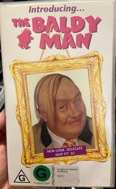 THE BALDY MAN Volume 1 VHS VIDEO TAPE (Gregor Fisher Scottish comedy tv ...