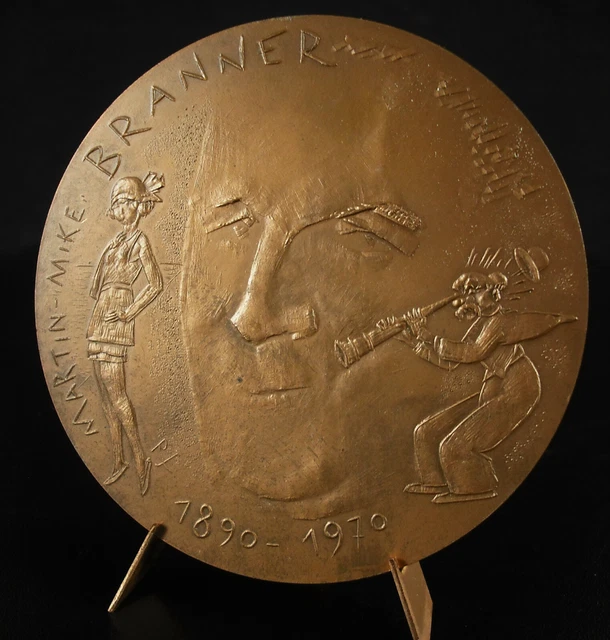 MÉDAILLE BICOT SUZY Perry Winnie /Martin Branner Comics dessinateur s ...