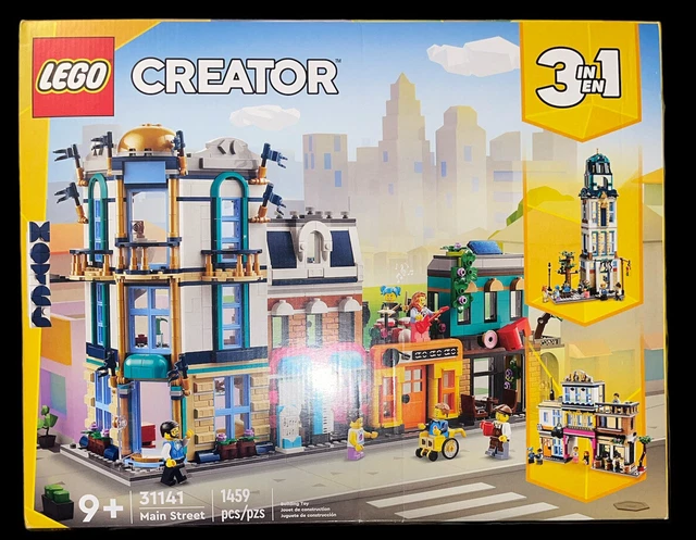 LEGO CREATOR #31141 Main Street Building Set 3 In 1 Brand New And ...