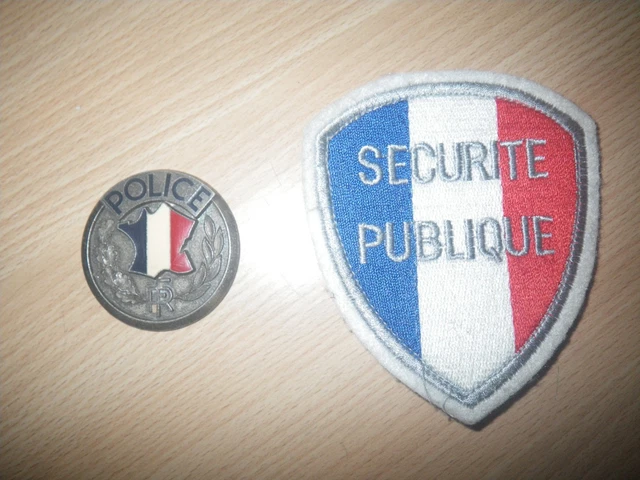 LOT DE 2 insignes de la police nationale France EUR 5,00 - PicClick FR