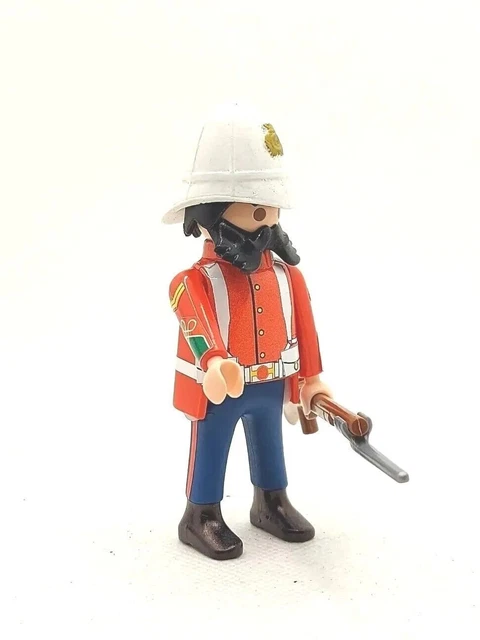 PLAYMOBIL CUSTOM BRITISH ENGLISH COLONIAL Soldier ANGLO-ZULU WAR SERGEANT B EUR 11,07 - PicClick IT