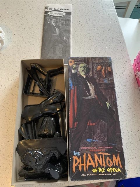1963 PHANTOM OF The Opera Model Kit Aurora Unbuilt! $125.00 - PicClick