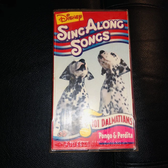 DISNEY SING ALONG Songs 101 Dalmatians Pongo And Perdita VHS Video £3. ...
