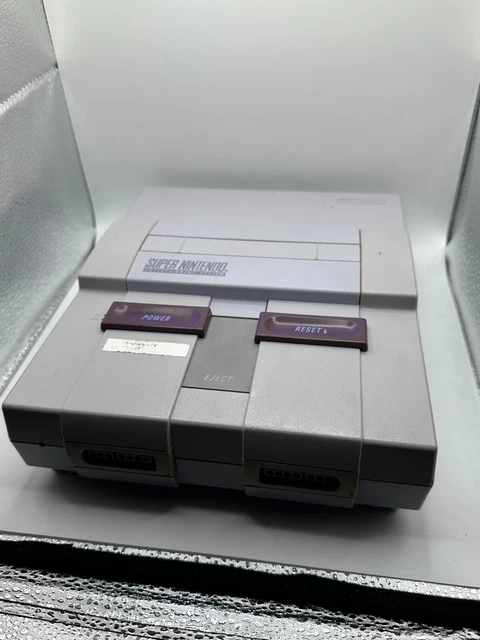 SUPER NINTENDO ENTERTAINMENT System SNES Console Bundle-SNS-001-TESTED ...