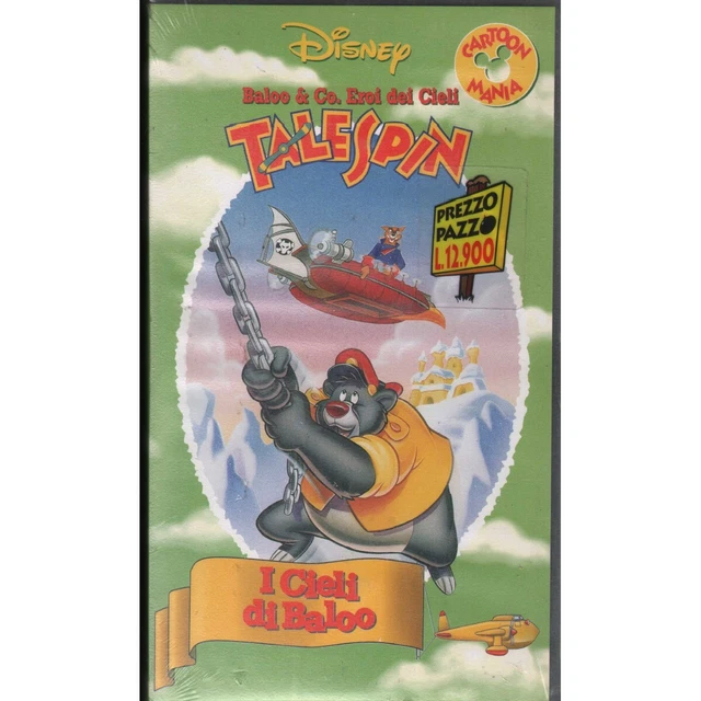 TALESPIN THE CIELI By Baloo VHS Walt Disney Univideo - VS8603 Sealed £ ...