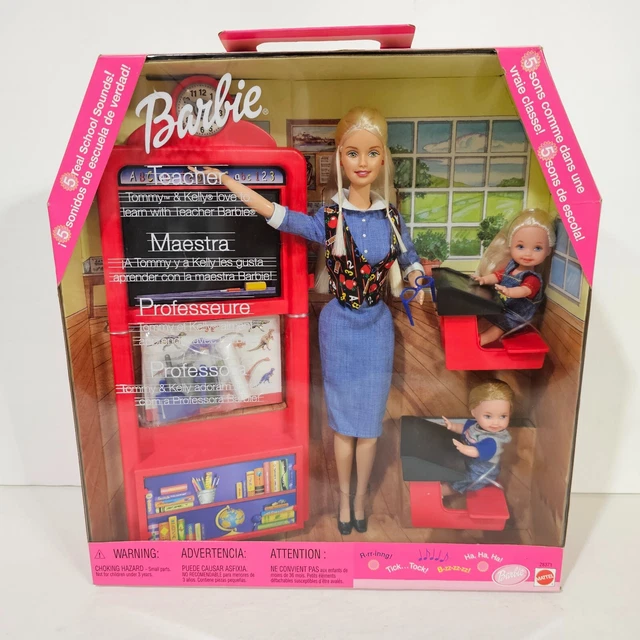 RARE FOREIGN MARKET Teacher Barbie Doll 2000 Mattel 28371 Nrfb $114.39 ...