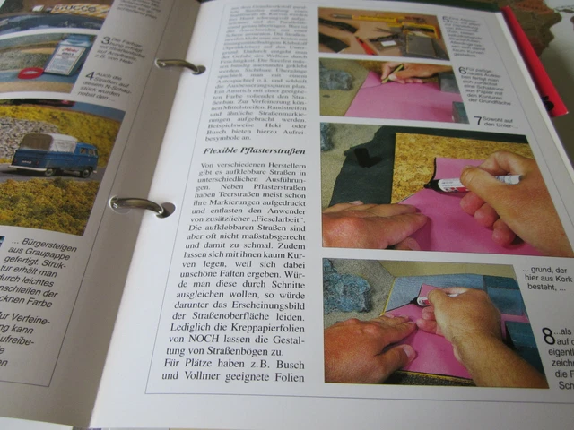 MODELLBAHN SCHRITT FÜR Schritt 4 B Straßen Asphaltstraßen Oberflächengestaltung EUR 3,95 ...