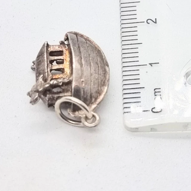 VINTAGE 1960S, STERLING silver charm, Noah's Ark £10.79 - PicClick UK