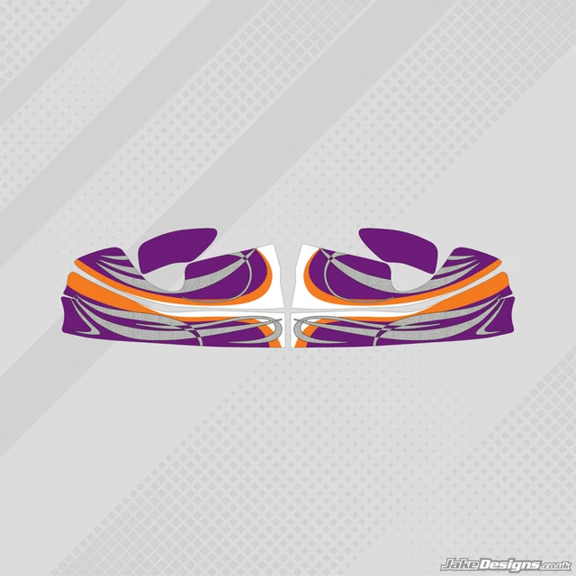 EXPRIT STYLE M4 NOSE CONE STICKER KIT - KARTING - OTK - JakeDesigns £46 ...