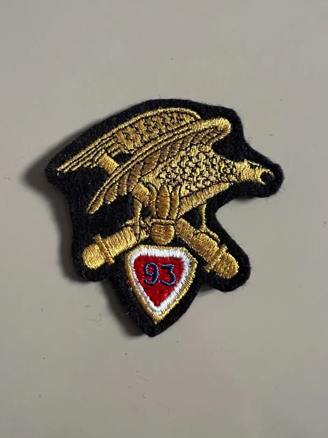PATCH ARMEE 93° RA ARTILLERIE aigle EUR 8,00 - PicClick FR