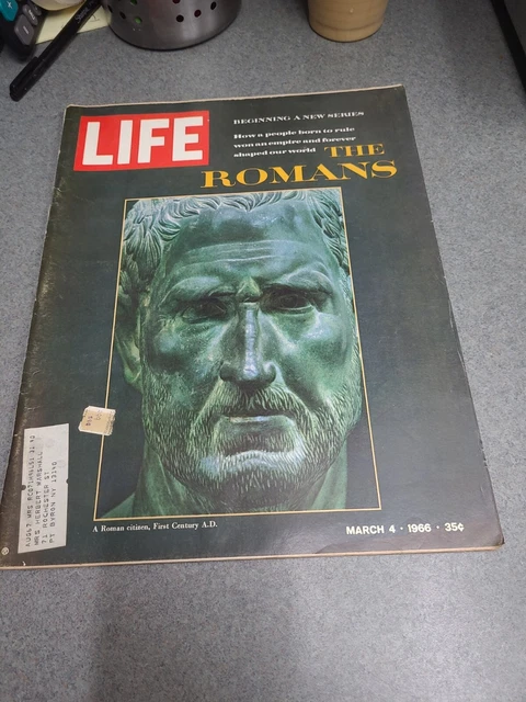 LIFE MAGAZINE MARCH 4 1966; The Romans, Marlon Brando, Green Berets ...