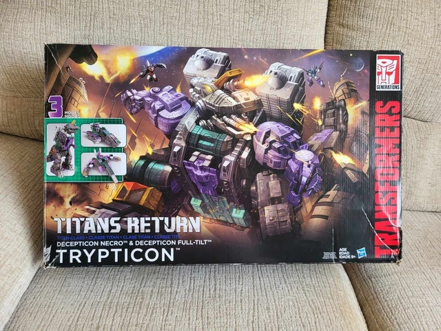 TRANSFORMERS GENERATIONS TITANS Return Titan Class Trypticon Complete £200.00 - PicClick UK
