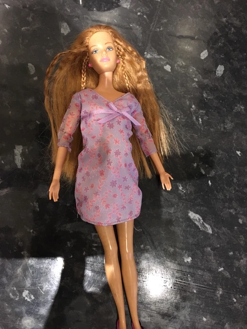 PREGNANT BARBIE MIDGE Doll Complete With Magnetic Bump And Baby £26.00 ...
