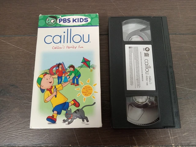 CAILLOU - CAILLOUS Family Fun (VHS, 2005) 13 £13.09 - PicClick UK