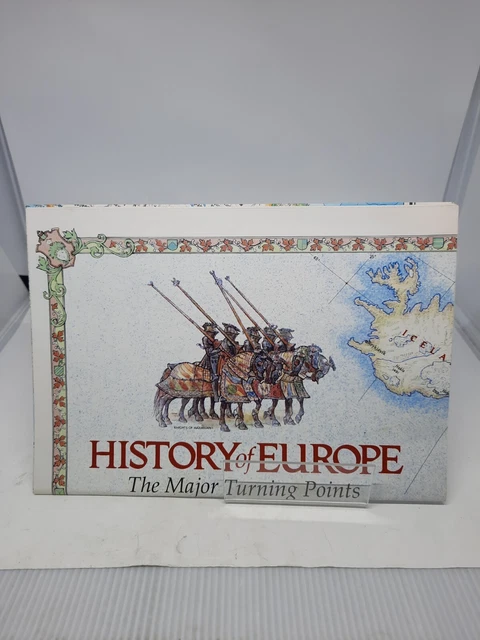 HISTORY OF EUROPE MAP+ EUROPE POLITICAL MAP National Geographic Dec1983 ...