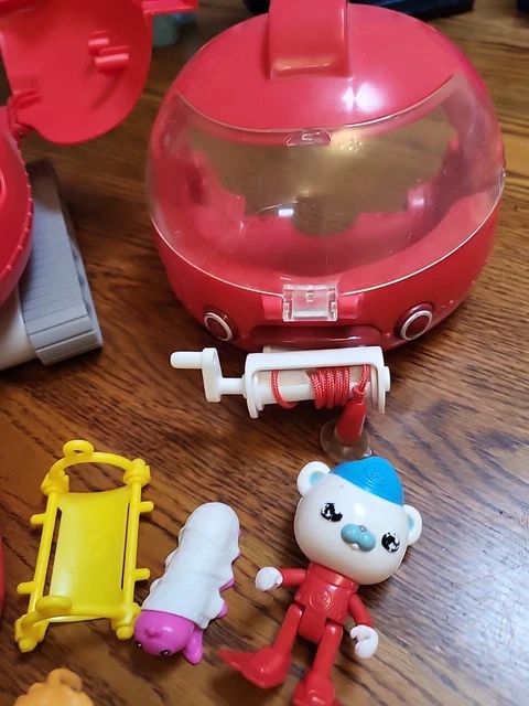 OCTONAUTS GUP X Launch And Rescue Red Vehicle Captain Barnacle £17.99 ...