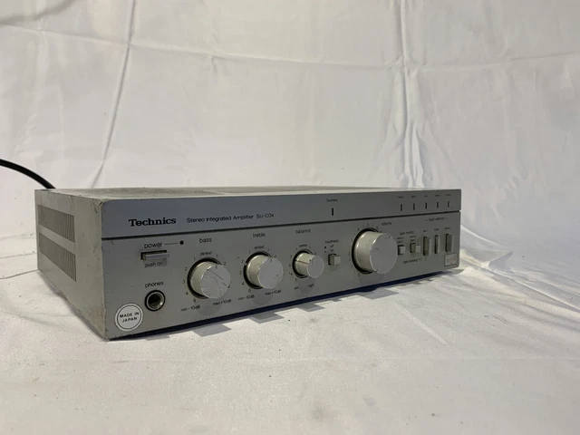 TECHNICS SU-C04 VINTAGE Mini Integrated Hifi Amplifier £85.00 - PicClick UK
