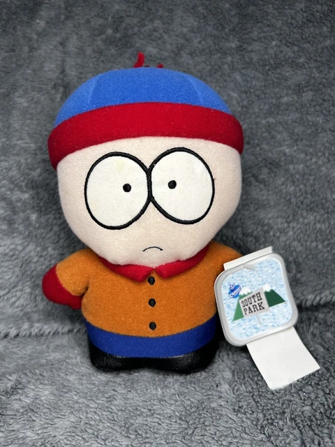 VINTAGE COMEDY CENTRAL South Park Stan Soft Plush Original Plushie 1998 ...