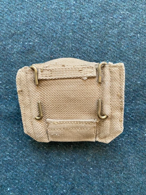 ORIGINAL WW2 BRITISH Army 1937 Pattern P37 Pistol Ammo Pouch - 1942 £24 ...