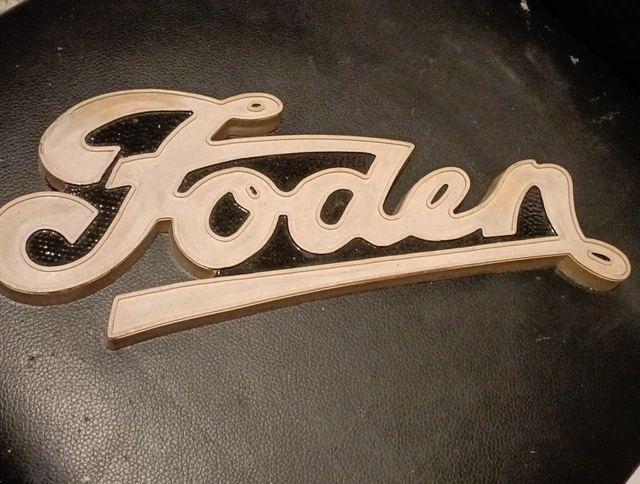 RARE OLD VINTAGE Foden Lorry Truck Grill Badge Emblem £65.00 - PicClick UK