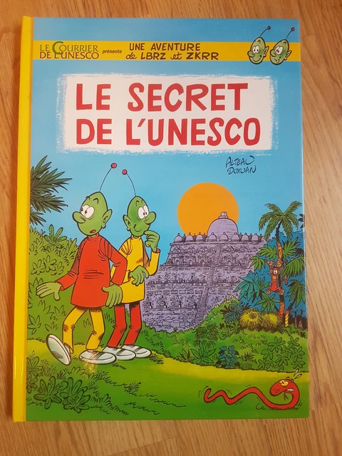 BD &LE SECRET de L'UNESCO" de Alteau et Doxuan, une aventure de LBRZ et ...