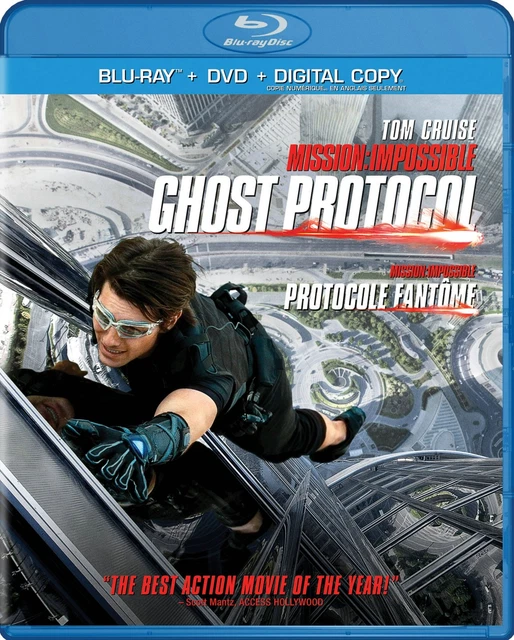MISSION: IMPOSSIBLE - Ghost Protocol (Blu-ray + DVD) (Blu-ray) (US ...