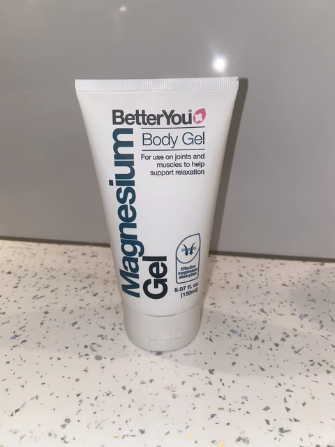 BETTERYOU MAGNESIUM BODY Gel, Natural Source of Magnesium Chloride ...