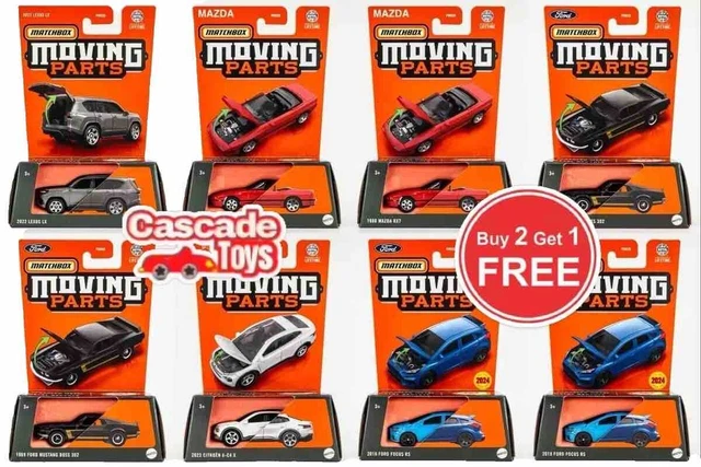 MATCHBOX 2024 MOVING Parts Car 1.64 Diecast - Choose Your Model £9.95 ...