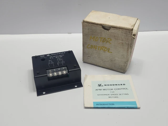 WOODWARD 8272-582 APM Motor Control £284.12 - PicClick UK