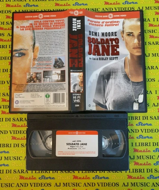 FILM VHS SOLDATO JANE Demi Moore CECCHI GORI HOME VIDEO 1997 (F4*) no ...