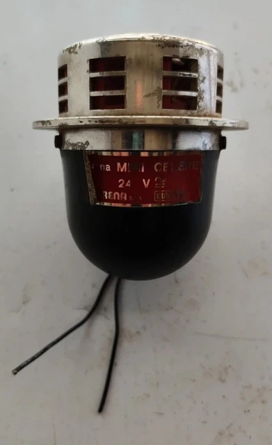 SIRENA ROTATIVA ELETTROMECCANICA Sirena Mini Celere 24v EUR 15,00 ...