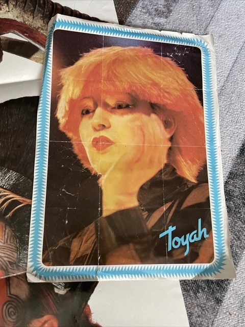 SMASH HITS 80'S HUGE TOYAH POSTER FOLDED 8 x A4 FULL COLOUR £14.99 ...