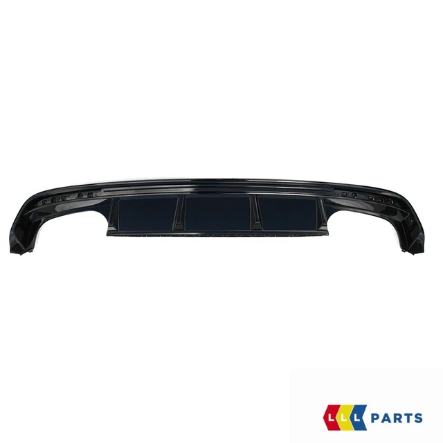 NEW GENUINE VW Golf R Mk7 13-17 Estate Rear Bumper Diffuser Black ...