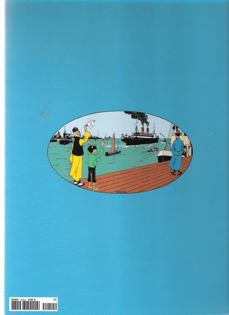 BD TINTIN A LA DECOUVERTE DES GRANDS PORTS DU MONDE-Hergé-1ère édition ...