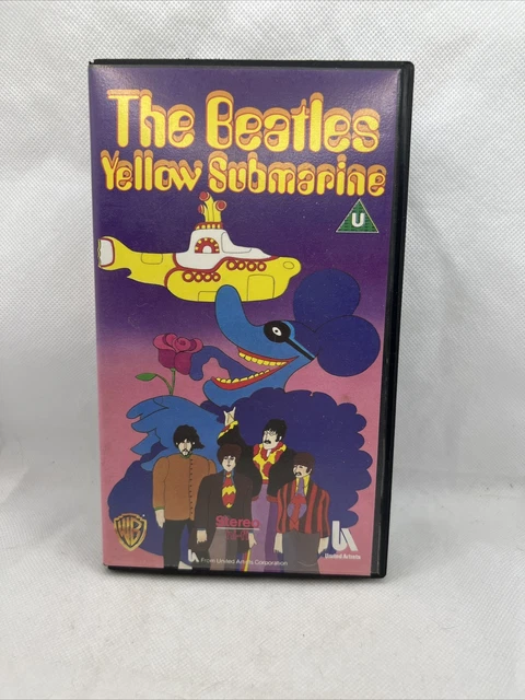 THE BEATLES - Yellow Submarine On VHS Video Cassette Tape £11.99 ...
