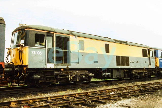 UK RAILWAY PHOTOGRAPH of Class 73 Locomotive 73105. RM73-57 £1.70 ...