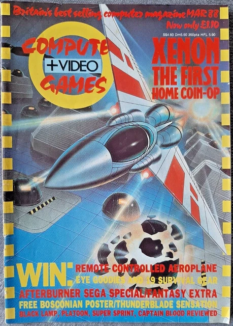 COMPUTER & VIDEO Games magazine Issue # 77 - March 1988 CVG C&VG £8.99 ...