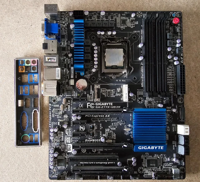 GIGABYTE Z77X-UD3H, LGA 1155/Socket H2, Intel (GA-Z77X-UD3H ...