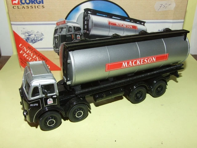 CORGI CLASSICS 97372 Tanker Truck Atkinson Tanker Mackeson 1/50° Mib £ ...
