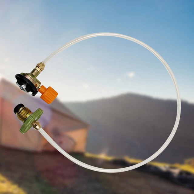 LONG FLAT GAS Tank Inflatable Valve Copper LPG Cylinder Filling ...