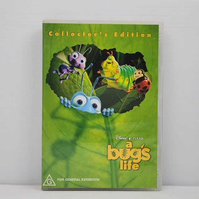 A BUG'S LIFE DVD Movie 1998 Collector's Edition Walt Disney Comedy ...
