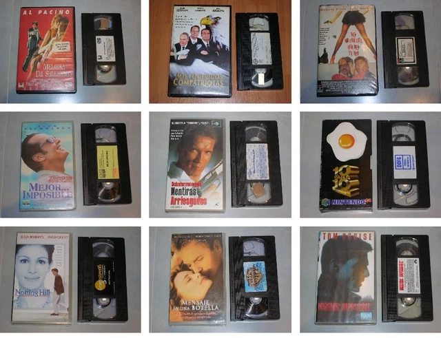 PELICULAS VHS AÑOS 80-90-00 - Ver. Española - Clasicas - Elige La Que Prefieras EUR 5,00 ...