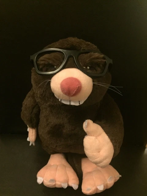 OFFICIAL VISION EXPRESS Marvin Mole Cuddly Soft Plush TV Advert Toy ...