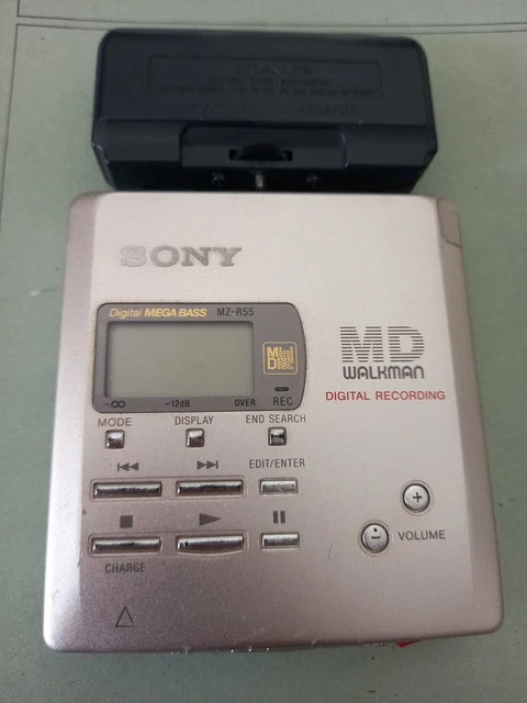 SONY MZ-R55 WALKMAN Lettore/registratore minidisc Battery Pack EUR 80 ...