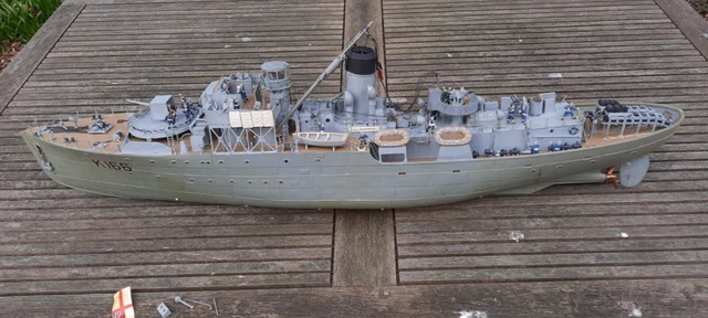 FLOWER CLASS CORVETTE - Radio Control or Static Conversion £26.72 ...