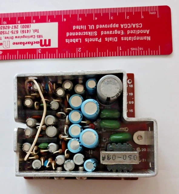 PCB ASSEMBLY MODULE With NEC Power Devices & Heatsink #931-001-012 $5. ...