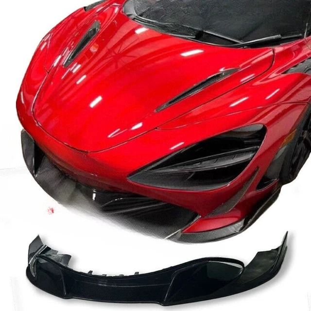 CARBON FIBER FRONT bumper lip body kit for mclaren 720s V style 2017 ...