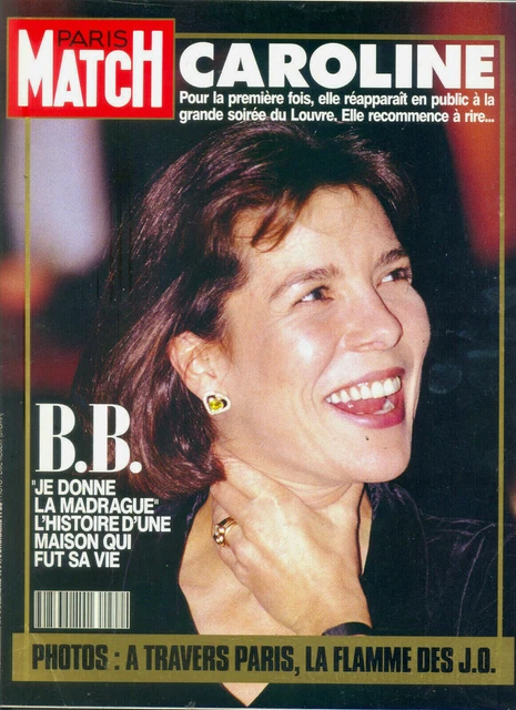 CAROLINE DE MONACO_BRIGITTE Bardot_Cindy Crawford_Faye Dunaway Paris ...